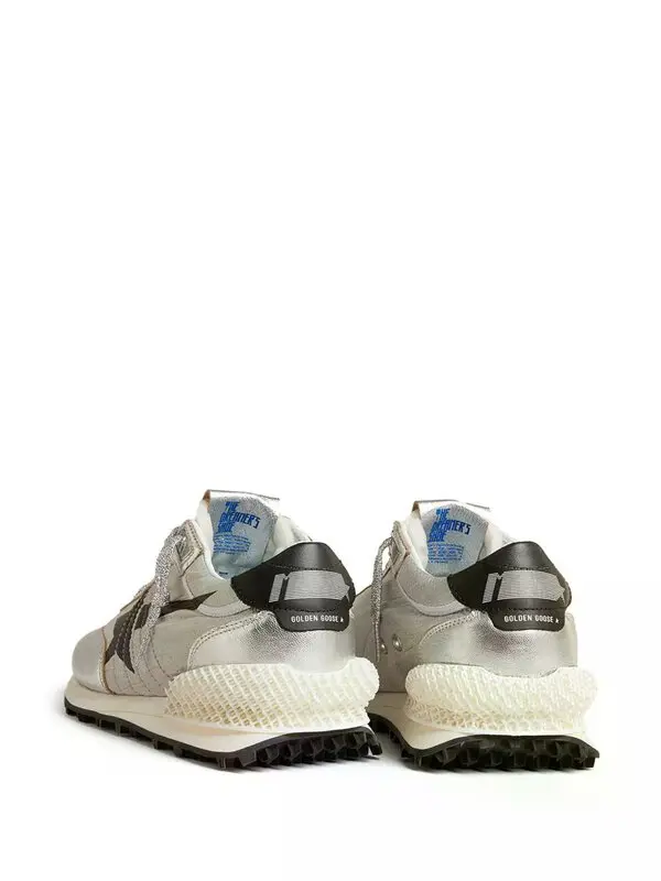 GOLDEN GOOSE Marathon Ripstop Nylon Sneakers - Silver