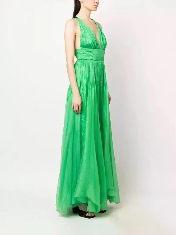 MARIA LUCIA HOHAN Ozana Gown - Green
