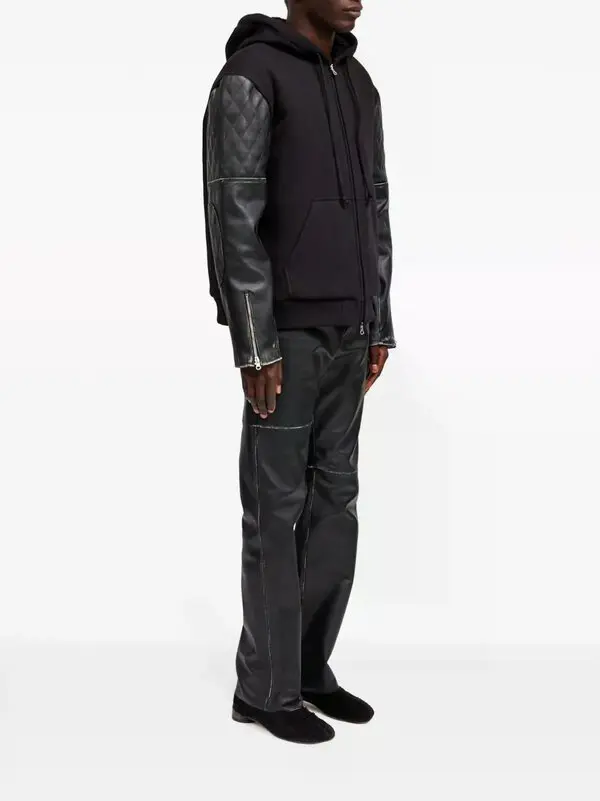 MAISON MARGIELA Zip-up Hooded Jacket