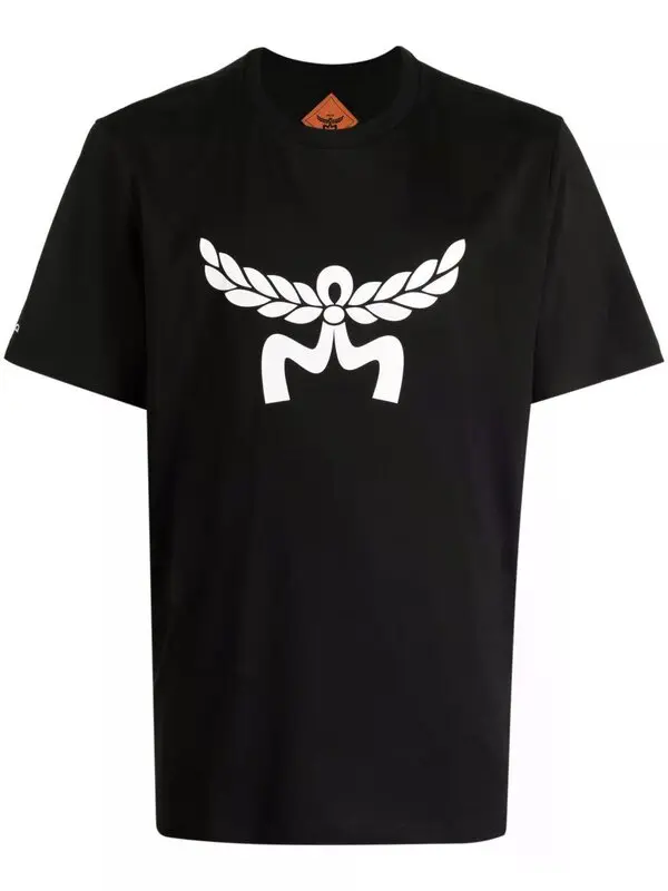 Mcm Laurel Logo-print Organic Cotton T-shirt