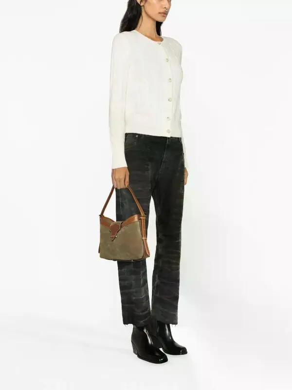 Polo Ralph Lauren Cream Cable Knit Cashmere Cardigan