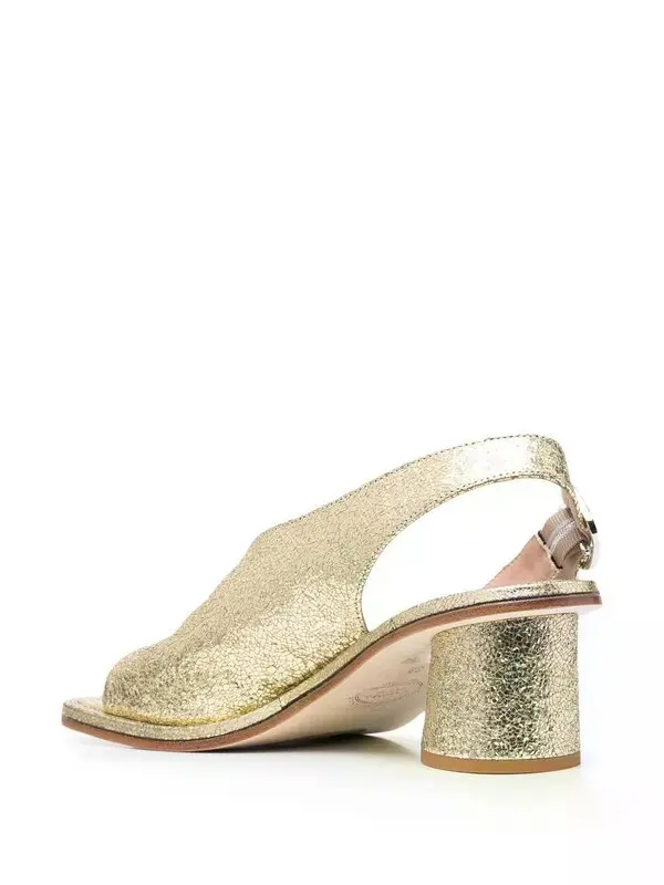 SCAROSSO Jill Slingback 65mm Leather Sandals