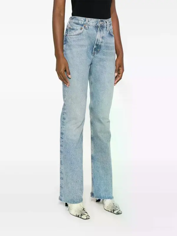 AGOLDE Leena Straight Leg Jeans - Blue