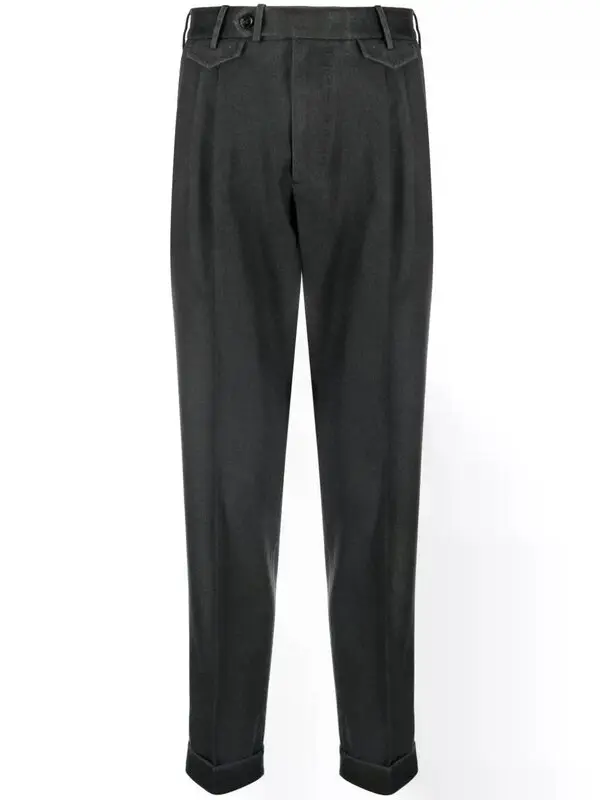 DELL'OGLIO Wool Trousers - Grey