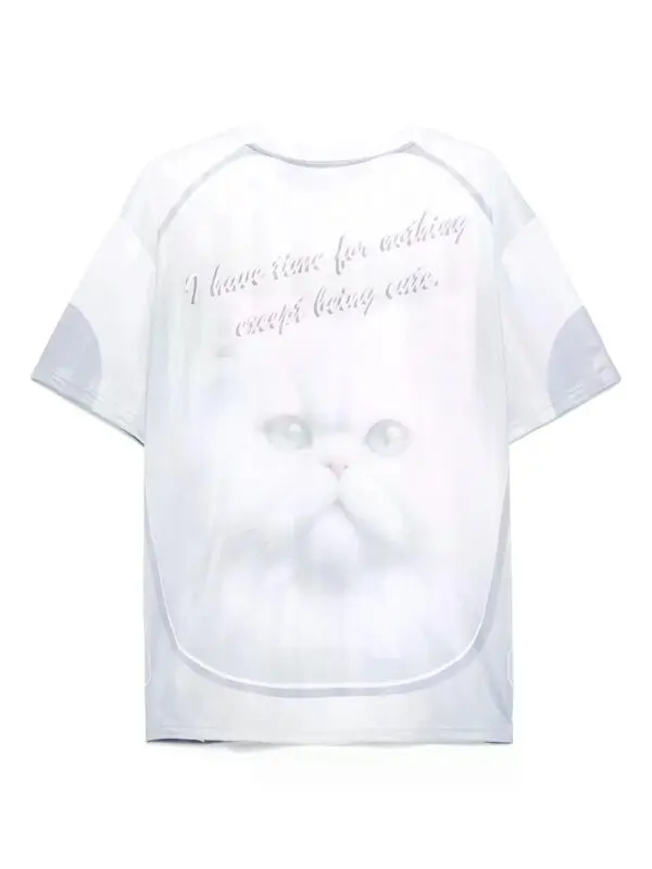Gcds Graphic Cat T-shirt