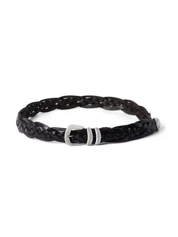 Brunello Cucinelli Braided Leather Belt