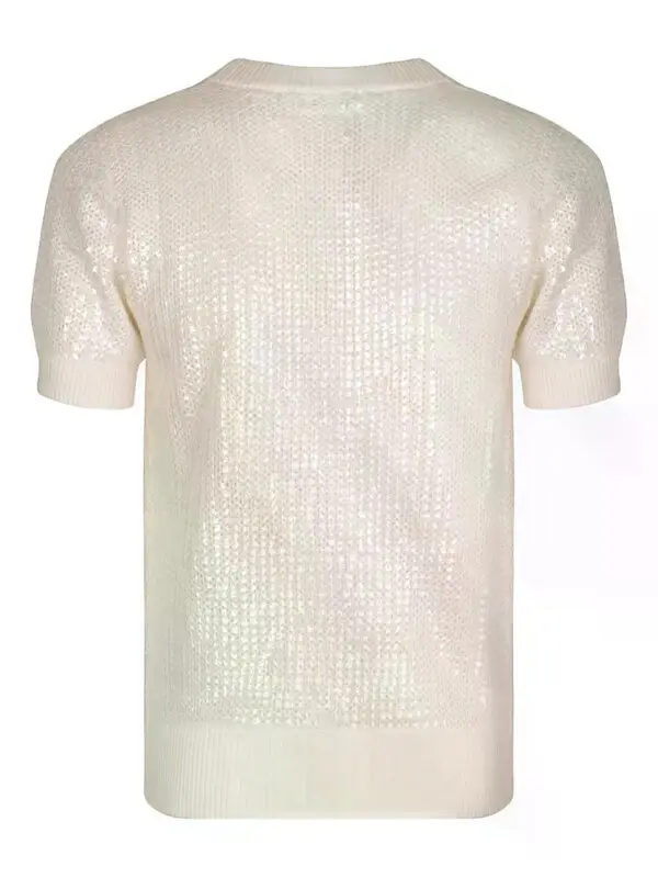 P.a.r.o.s.h Sequinned Crewneck T-shirt