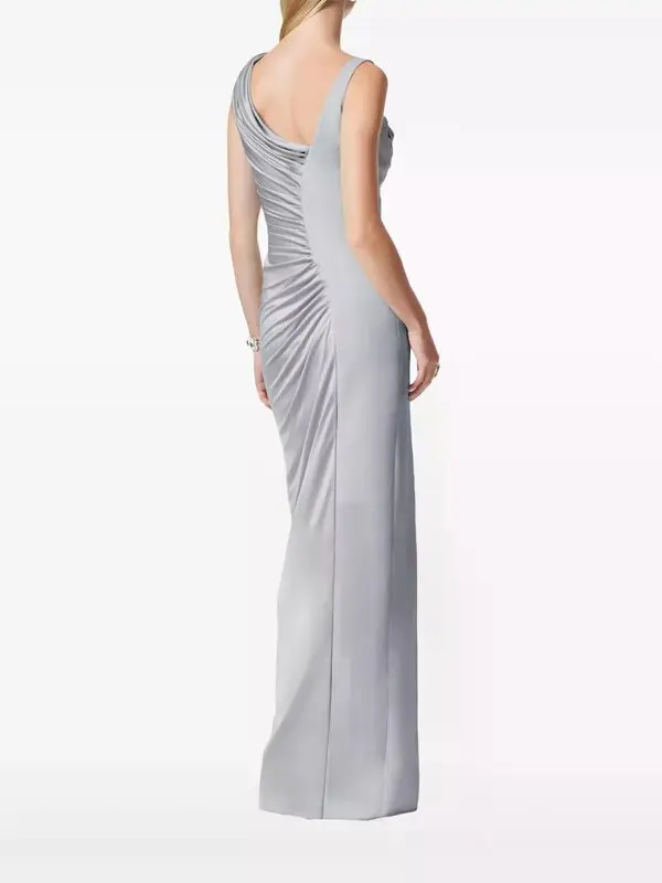 Versace Medusa '95 Draped Gown - Grey