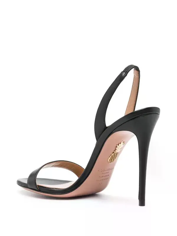 AQUAZZURA 105mm So Nude Sandals
