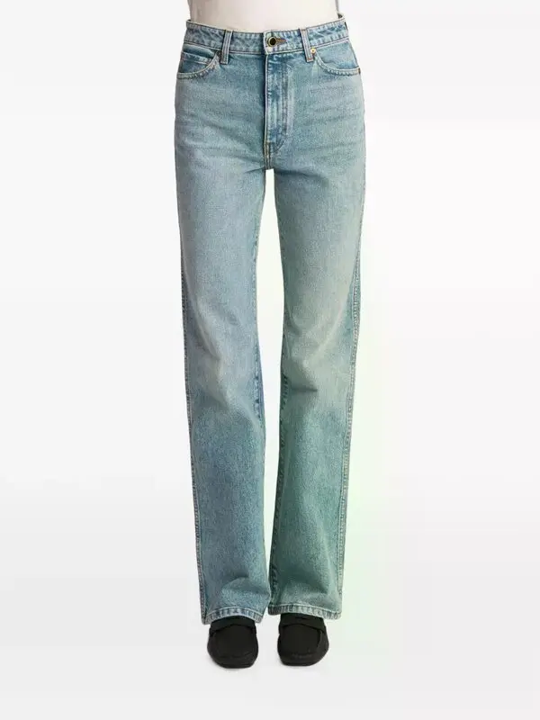 Khaite Danielle Straight-leg Jeans