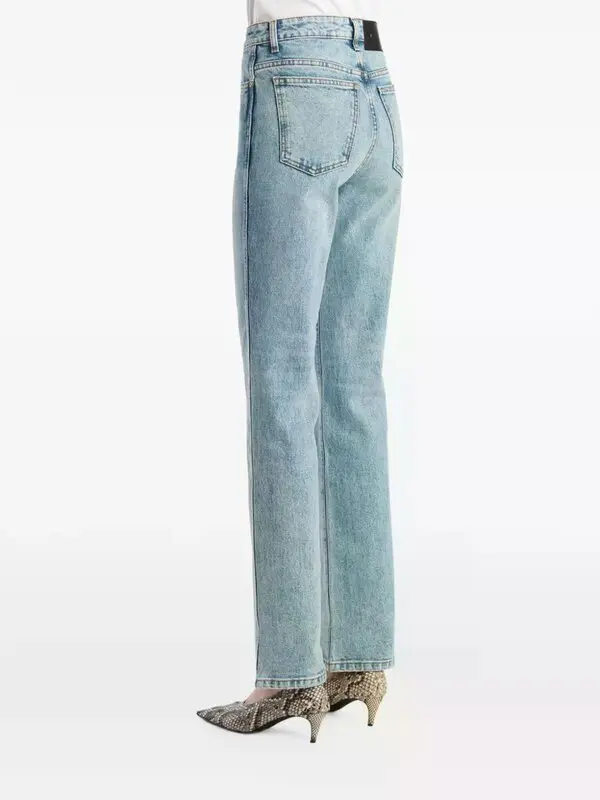 Khaite Danielle Straight-leg Jeans
