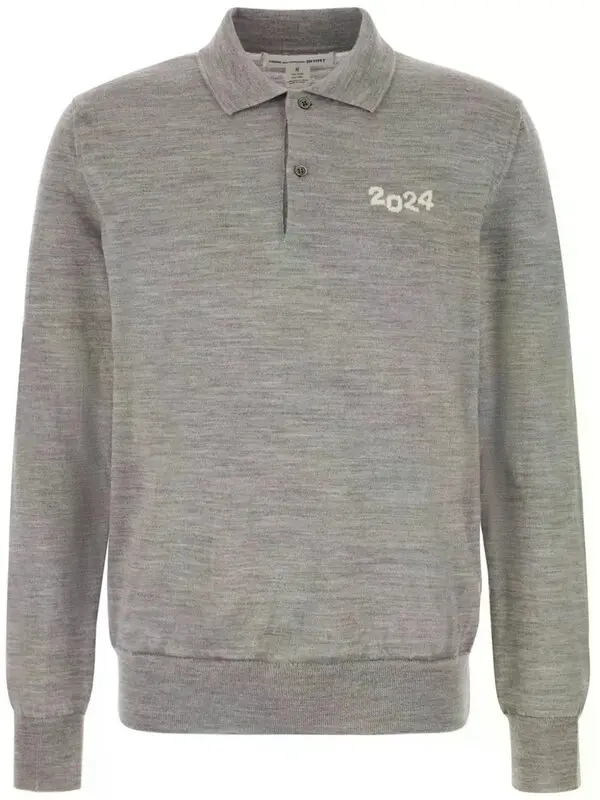 Comme Des Garçons Wool Polo Shirt