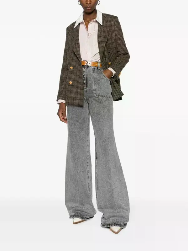 Etro Embroidered Flared Jeans