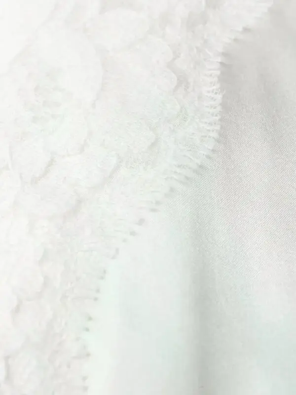 Dolce & Gabbana High-waisted Lace-detail Satin Briefs