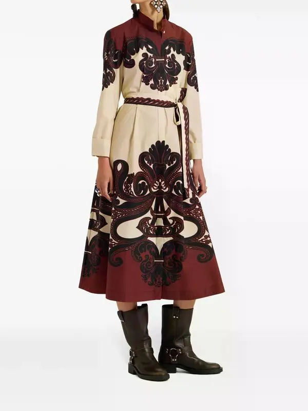La DoubleJ Sundowner Velvet Dress - Red