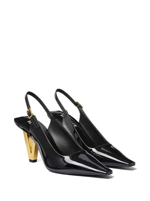 Versace 85mm V2025 Slingback Pumps