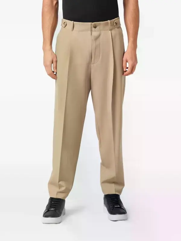 Philipp Plein Classic Fit Tapered Trousers