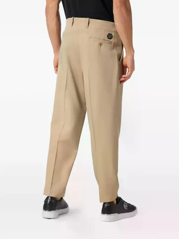Philipp Plein Classic Fit Tapered Trousers