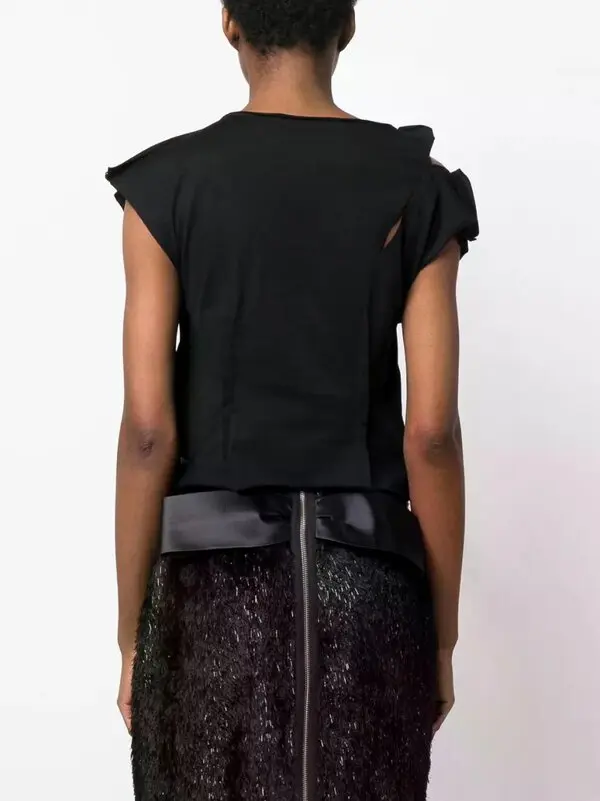 Undercover Cut-out Cotton T-shirt