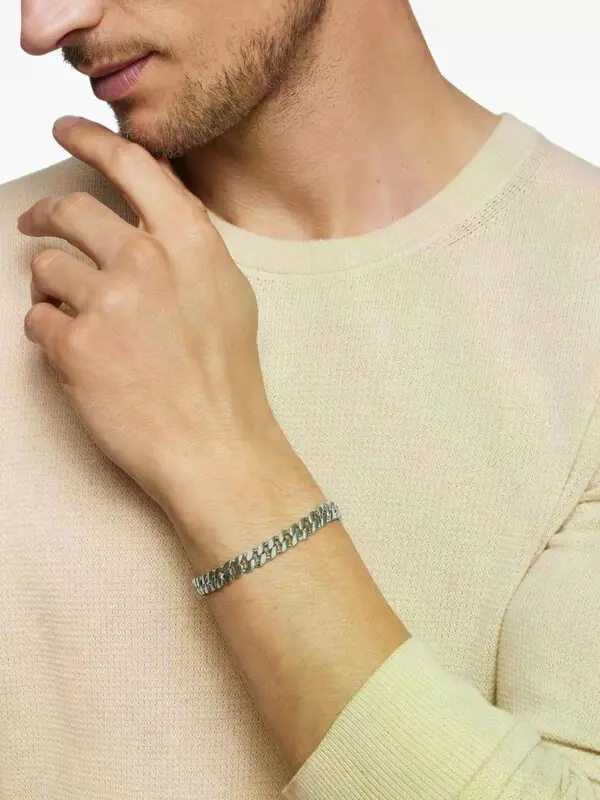 David Yurman Sterling Curb Chain Bracelet
