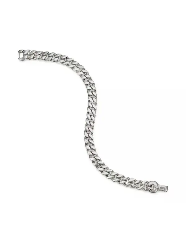 David Yurman Sterling Curb Chain Bracelet