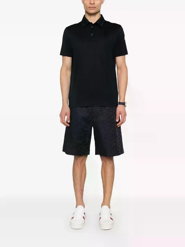 Moncler Monogram Jacquard Shorts