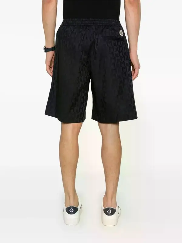 Moncler Monogram Jacquard Shorts