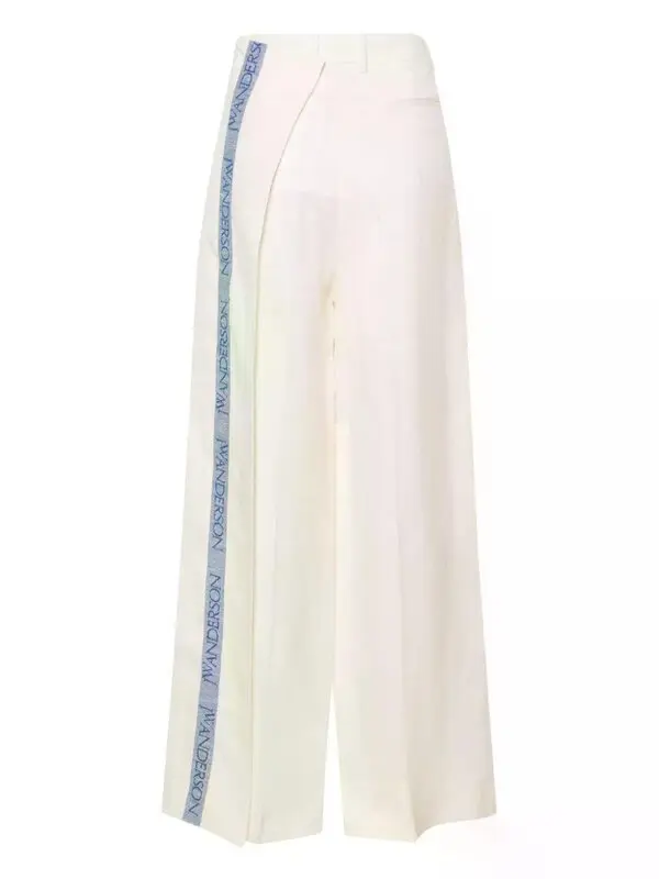 JW Anderson Logo Stripe Palazzo Pants