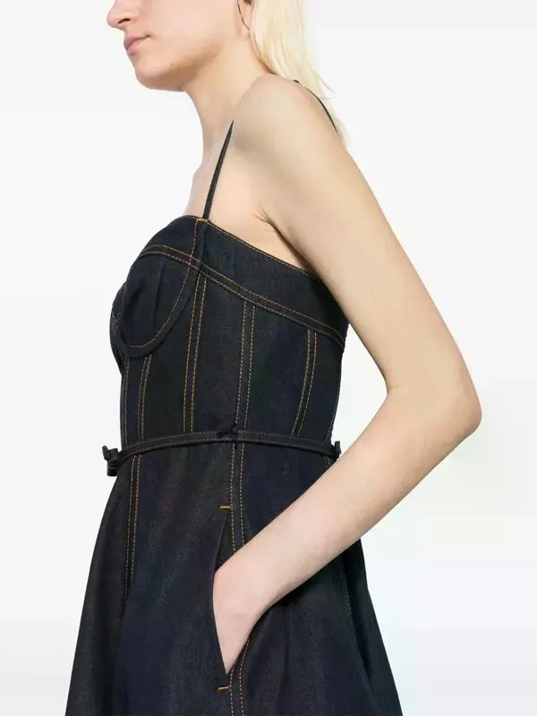Zimmermann Denim Corset Dress