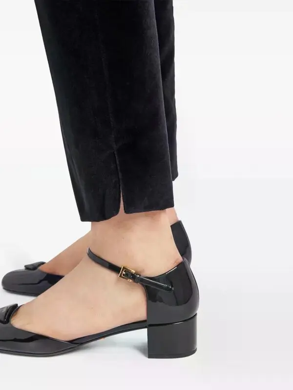 Prada Velvet Straight-leg Trousers