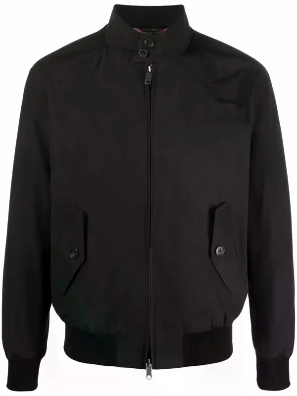 BARACUTA G9 Harrington Jacket - Black