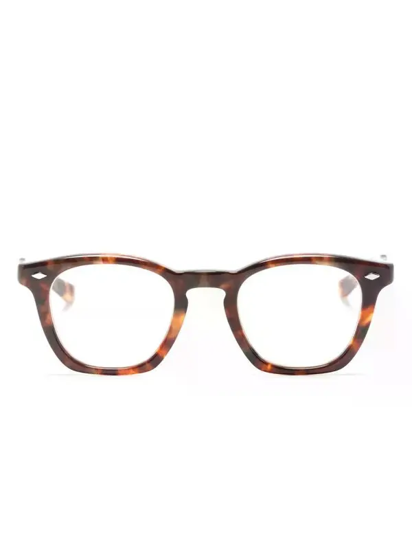 EYEVAN7285 Tortoiseshell Round Frame Acetate Eyeglasses
