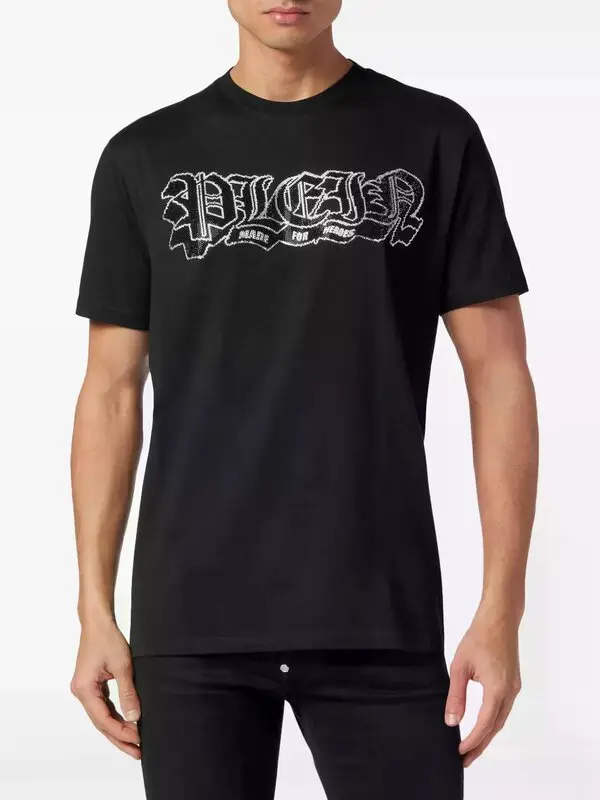 Philipp Plein Logo-embellished Cotton T-shirt