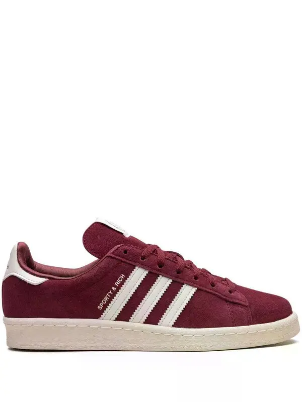 Adidas X Sporty & Rich Campus 80s Sneakers - Red