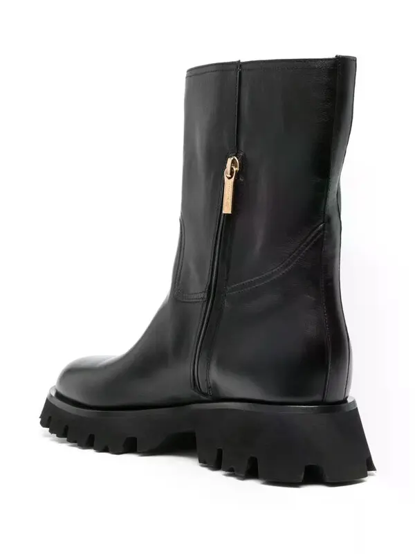Santoni Zip-up Ankle Boots