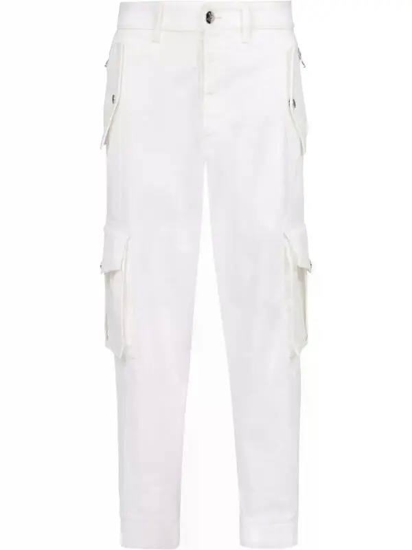 Balmain Tapered Leg Cargo Jeans