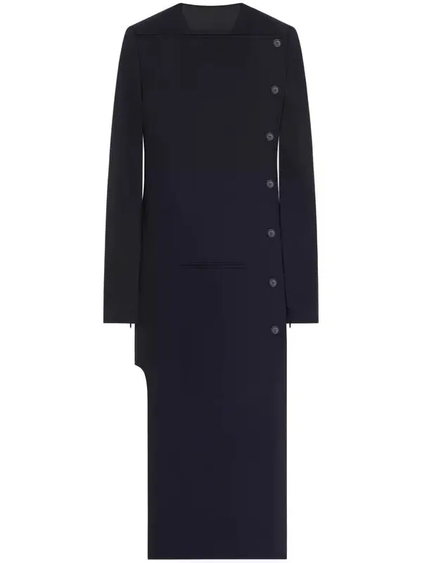 COURREGES Tailored Coat - Black