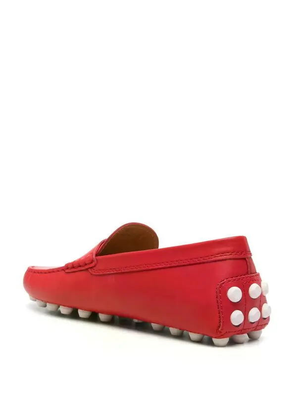 TOD'S Gommino Bubble Leather Penny Loafers
