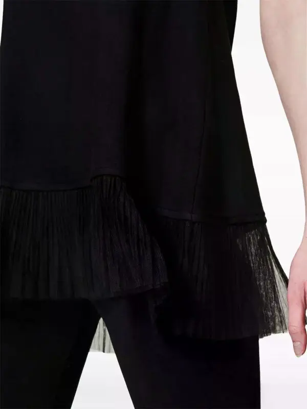 TWINSET Sleeveless Top With Ruffle Hem