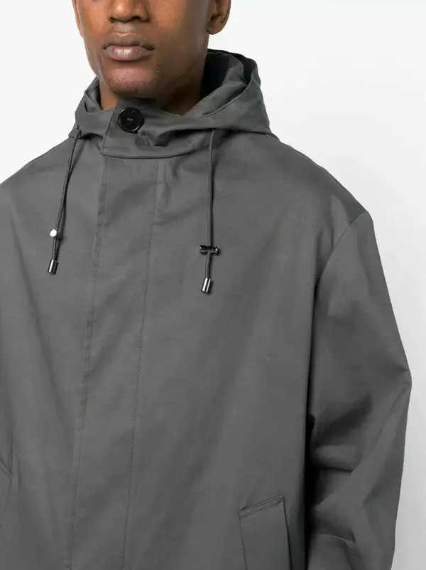 Mackintosh Wolfson Hooded Raincoat