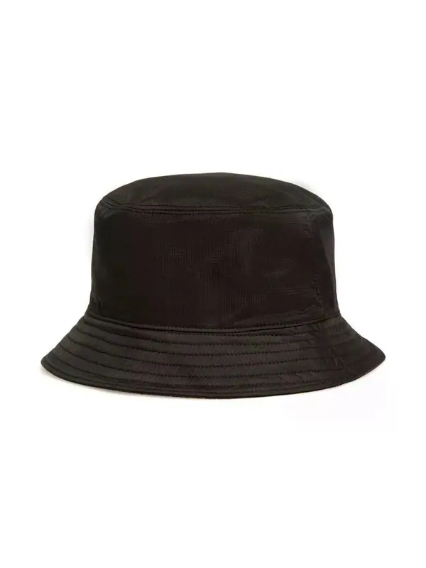 Bally Logo-appliqué Bucket Hat - Black