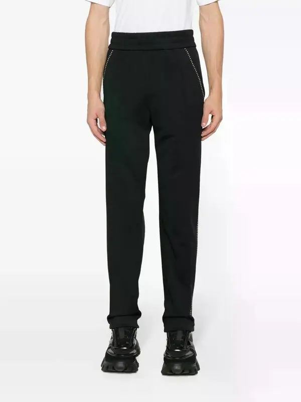Palm Angels Monogram-appliqué Track Pants