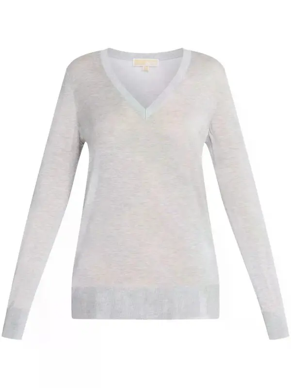 Michael Kors V-neck Long Sleeve Sweater