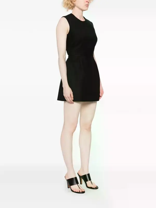 IOANA CIOLACU Twill Flared Mini Dress