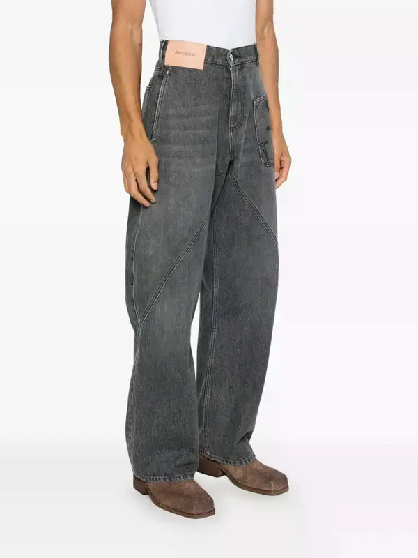 JW Anderson Twisted Workwear Jeans - Grey