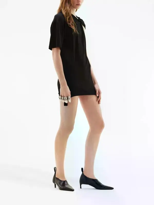 COURREGES Asymmetric Mini Dress