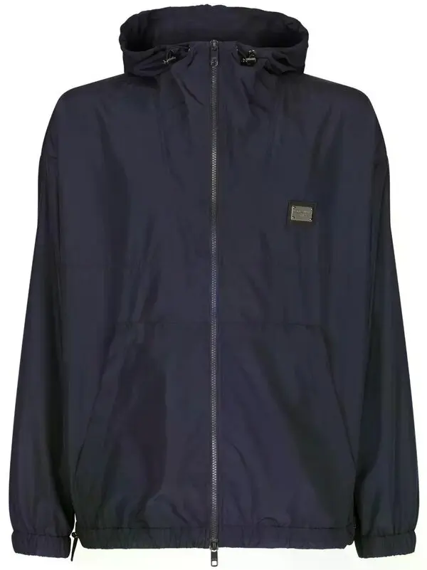 Dolce & Gabbana Logo-plaque Zip-fastening Jacket