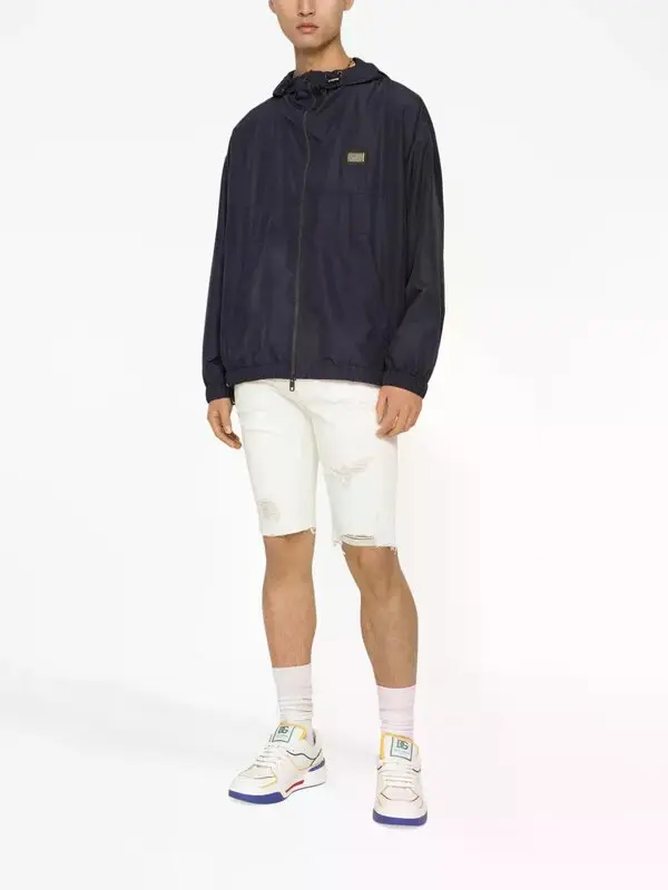 Dolce & Gabbana Logo-plaque Zip-fastening Jacket