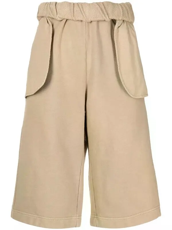 DION LEE Knee-length Cotton Shorts