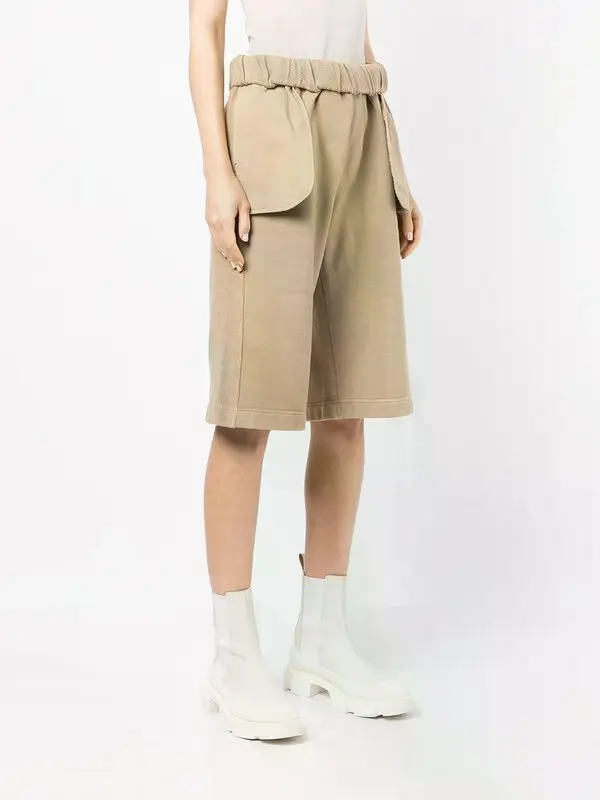 DION LEE Knee-length Cotton Shorts